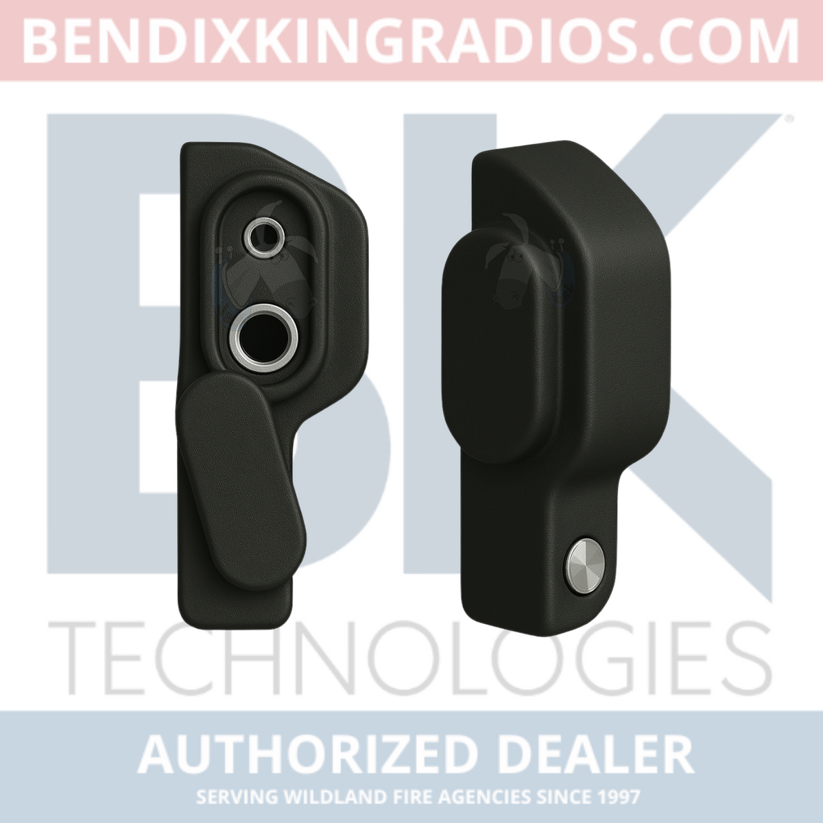 Dual Muff Headset Adapter (BKR0228-HAC) for BKR5000 & BKR9000 Radios ...