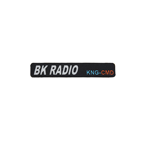KNG Name Inlay Sticker 2509-30990-507 for KNG-P150CMD Series Radios ...