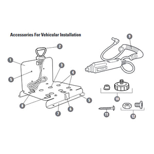 Single Radio Vehicle Charger for BKR5000 Portable Radios — bendixkingradios